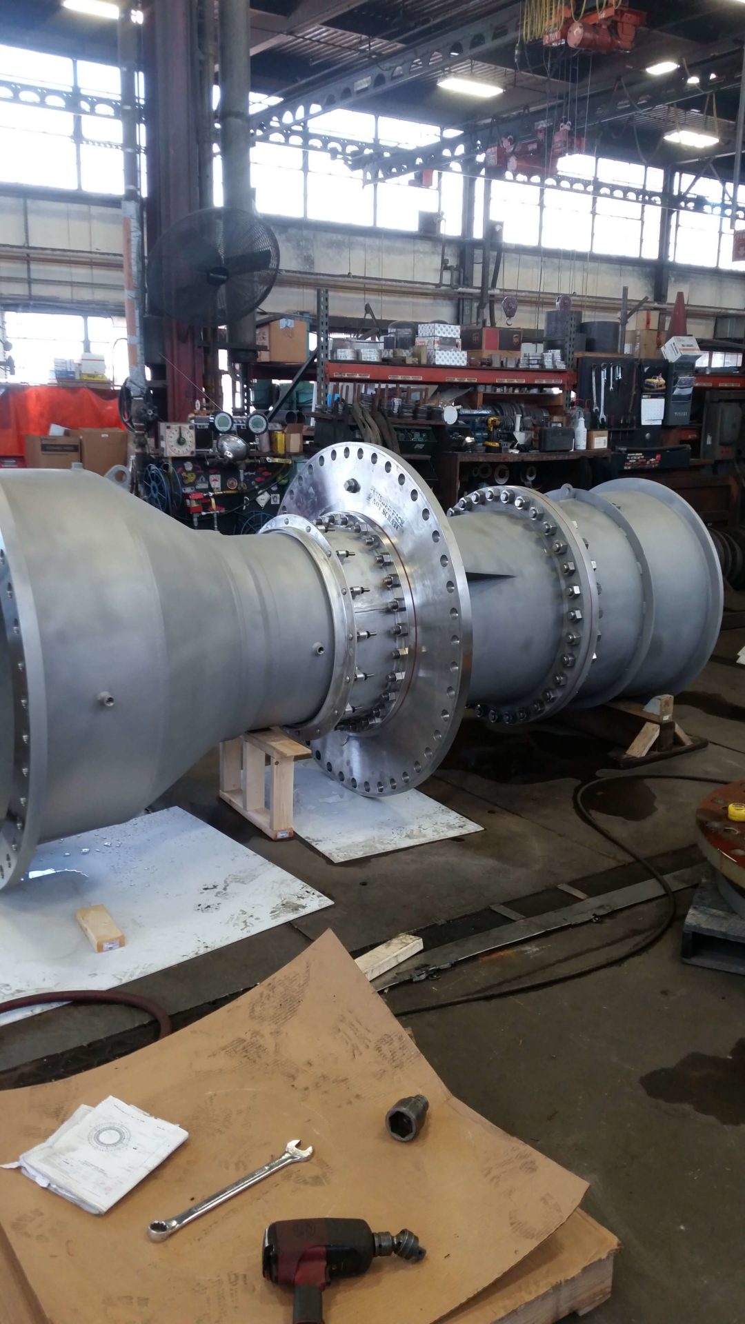 Reconfiguring Existing 72" Venturi Meters - Primary Flow Signal, Inc